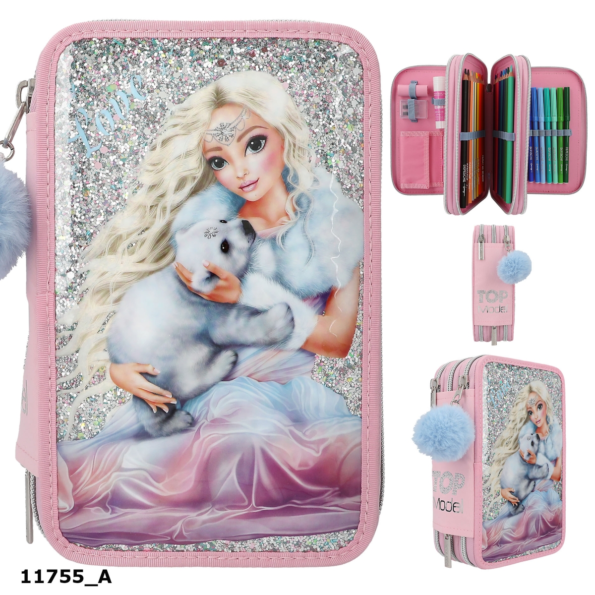 Depesche - TOPModel 3-vaks etui ICEWORLD