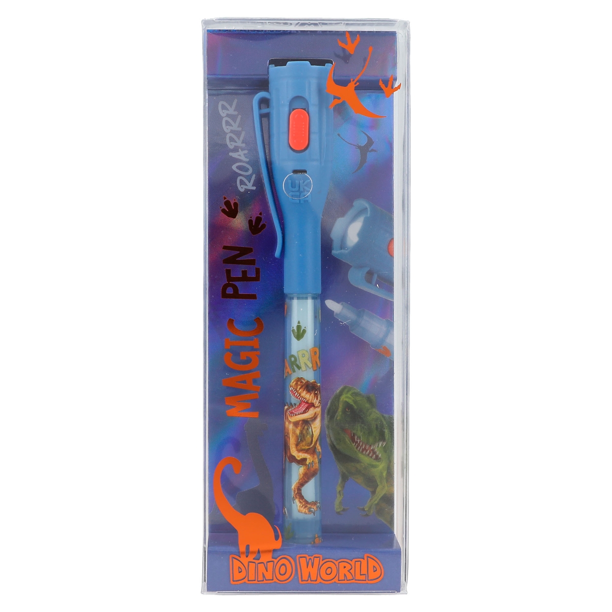 Depesche - Dino World Crayon secret avec lumière LED