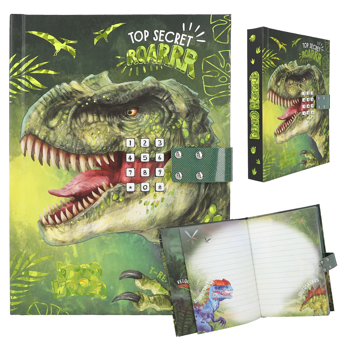 Depesche - Dino World Diary With Code And Sound