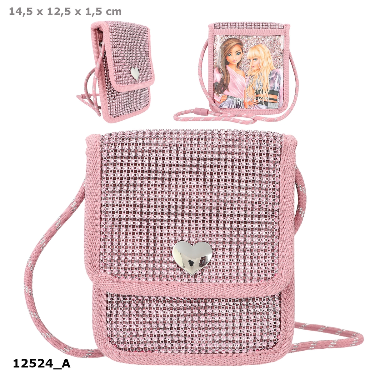 Depesche - TOPModel Breast Pouch GLITTER QUEEN