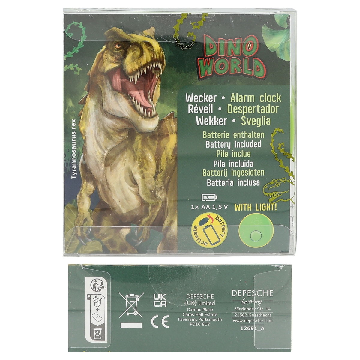 Depesche - Dino World Alarm Clock