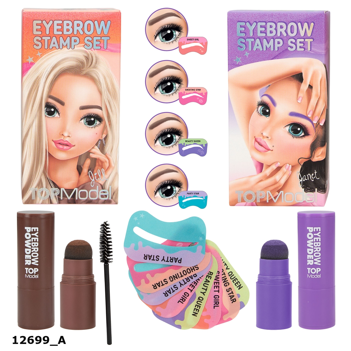 Depesche - TOPModel Eye Brow Set BEAUTY and ME