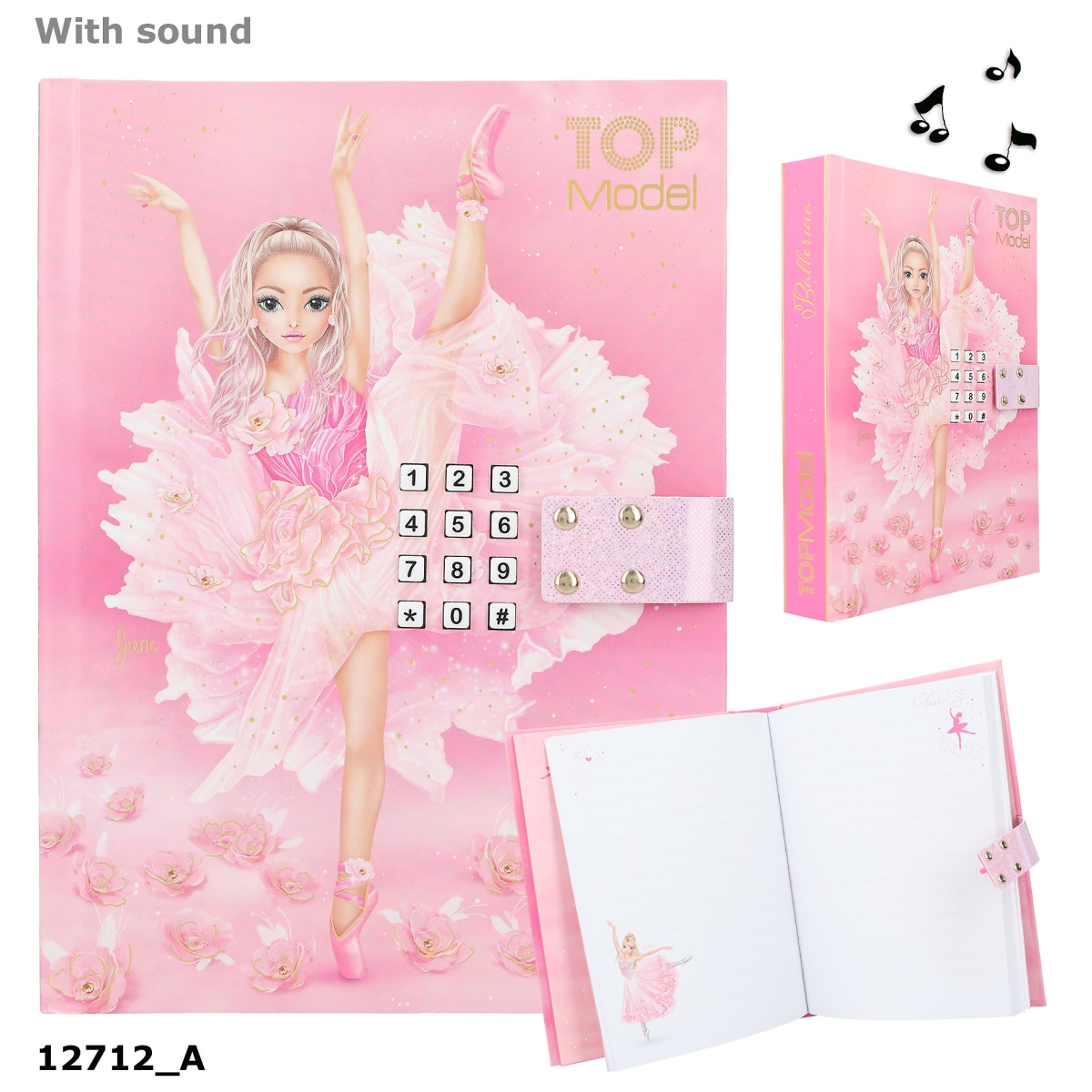 Depesche - TOPModel Diary With Code And Sound BALLET