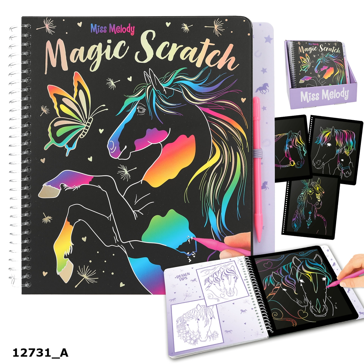 Depesche - Miss Melody Magic-Scratch Book