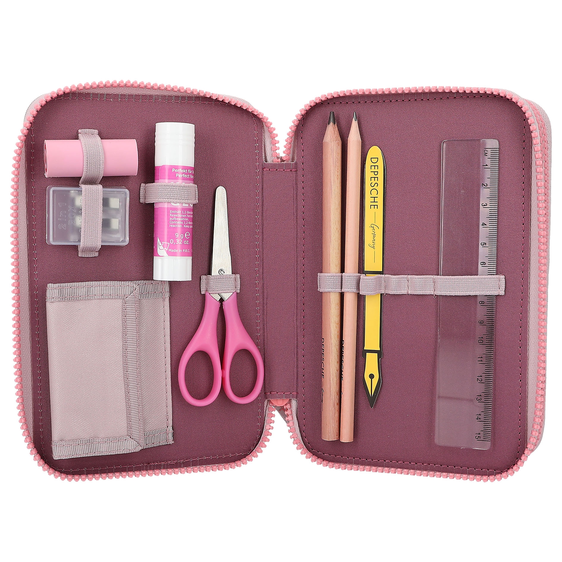 Depesche - TOPModel Trousse 3 niveaux BEST FRIENDS LED