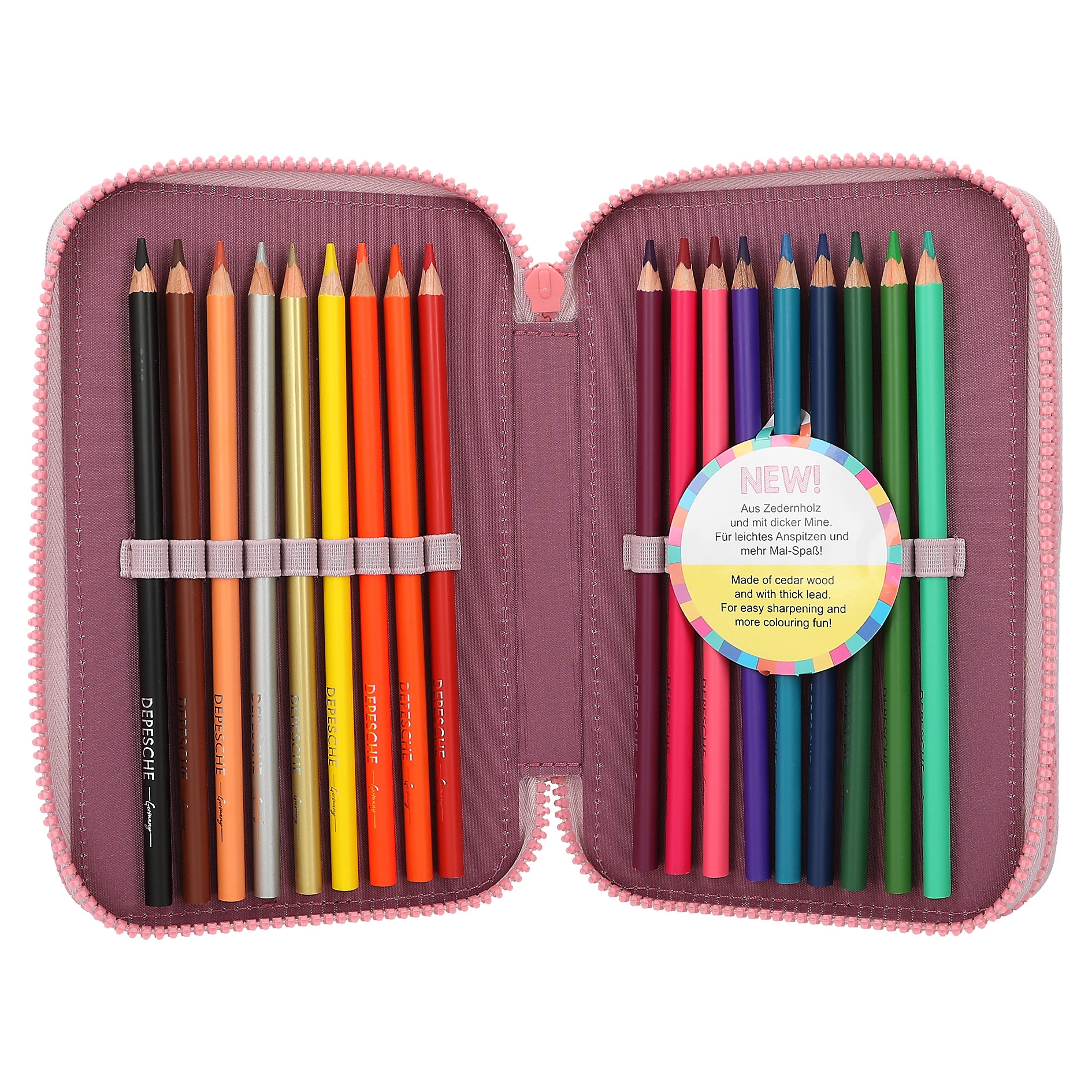 Depesche - TOPModel Trousse 3 niveaux BEST FRIENDS LED