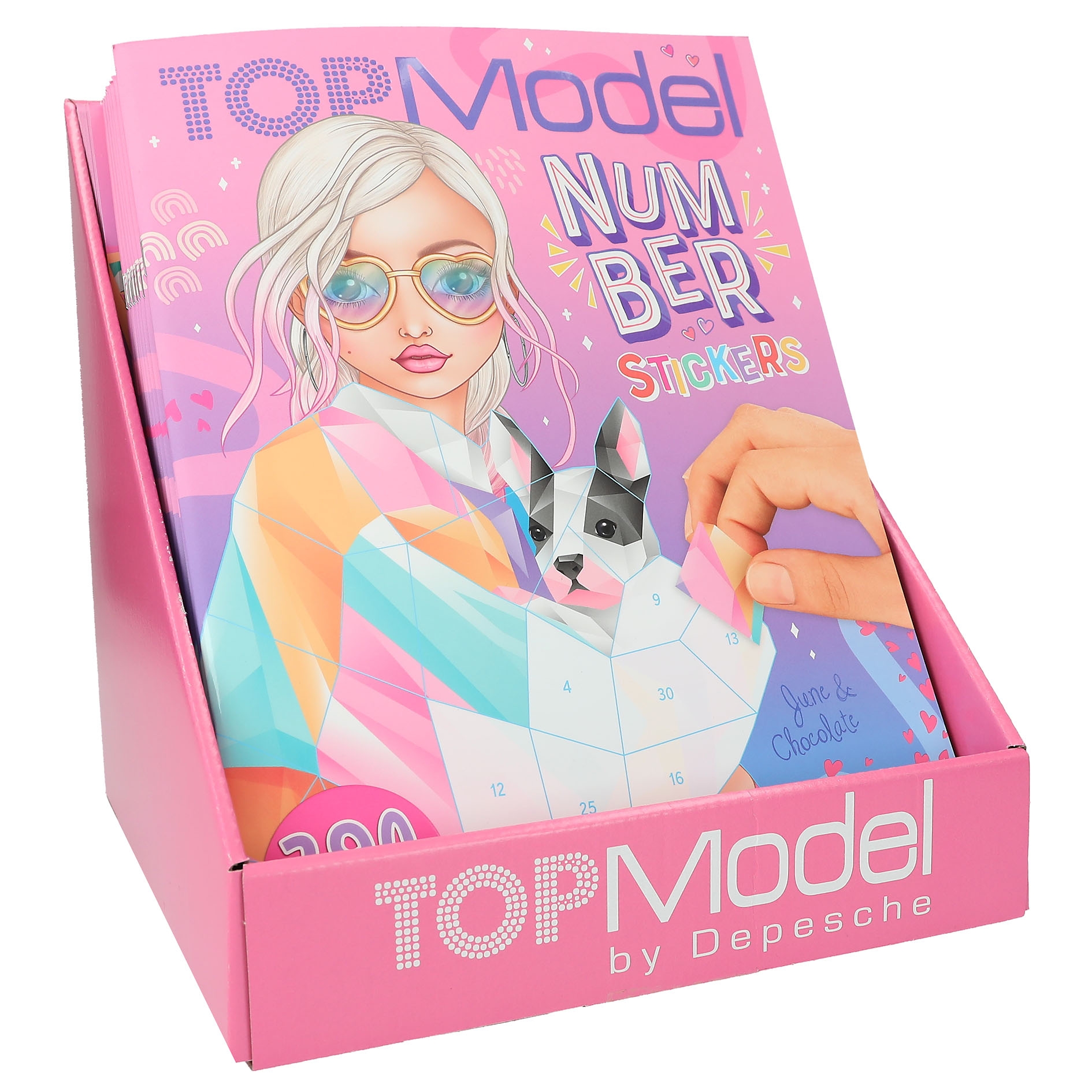 Depesche - TOPModel Number Sticker Fantasy