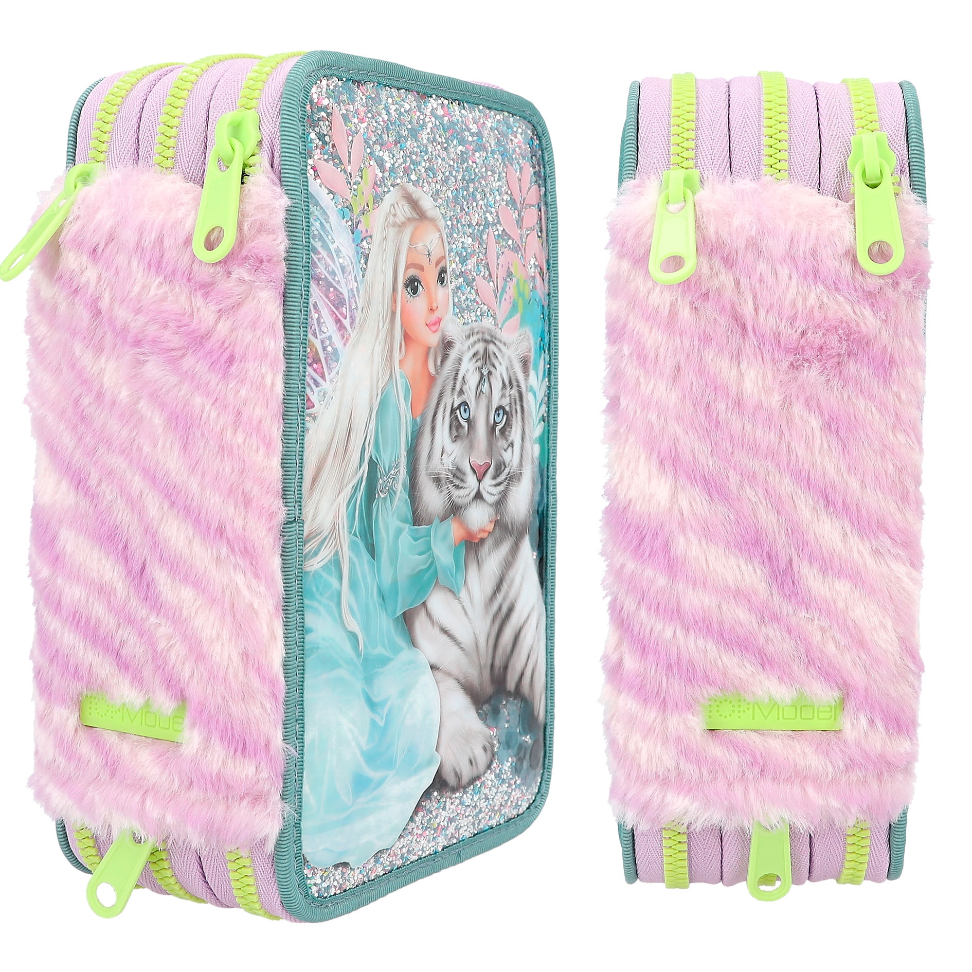 Depesche - TOPModel Trousse 3 compartiments FANTASY TIGER