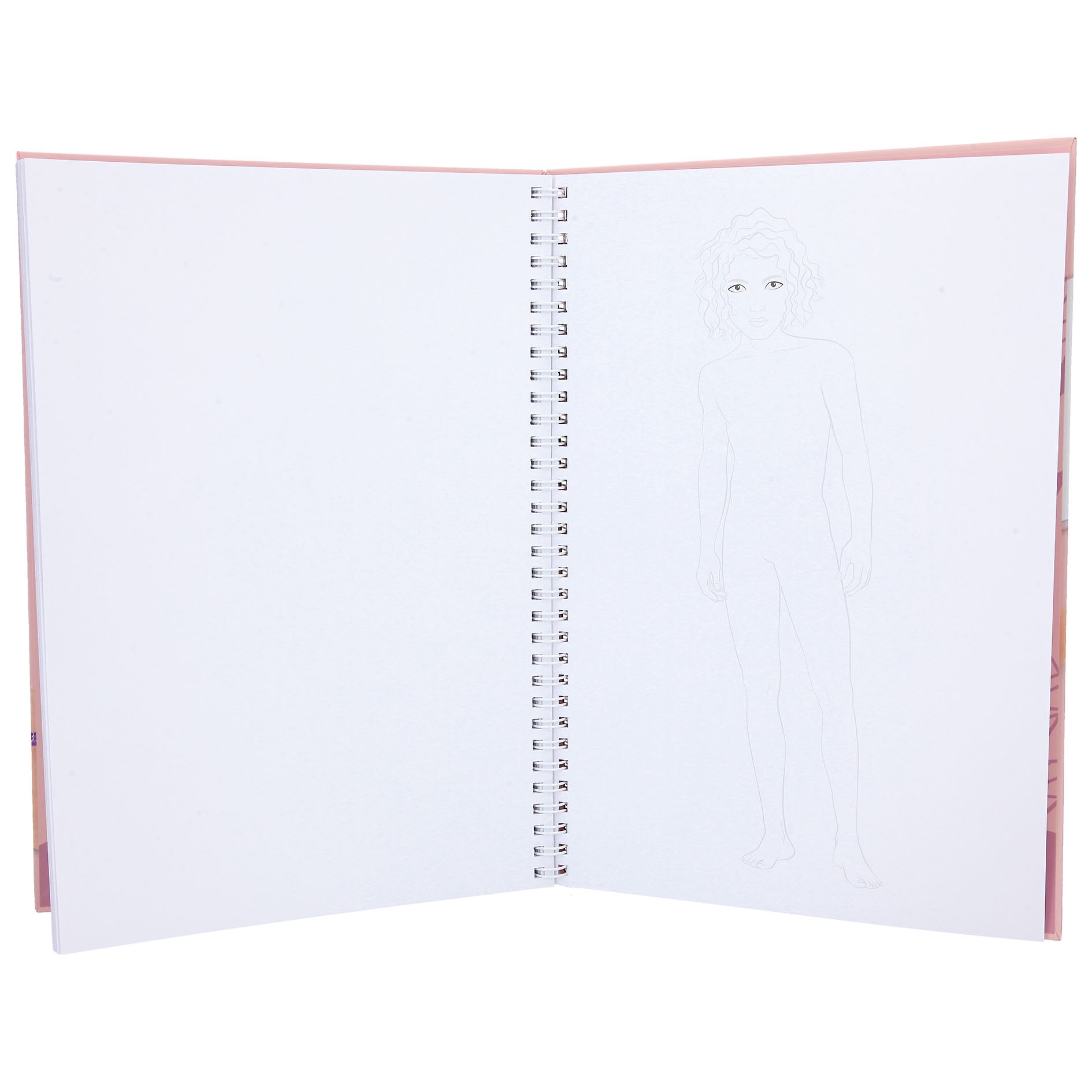 Depesche - TOPModel Colouring Book With Pen Set