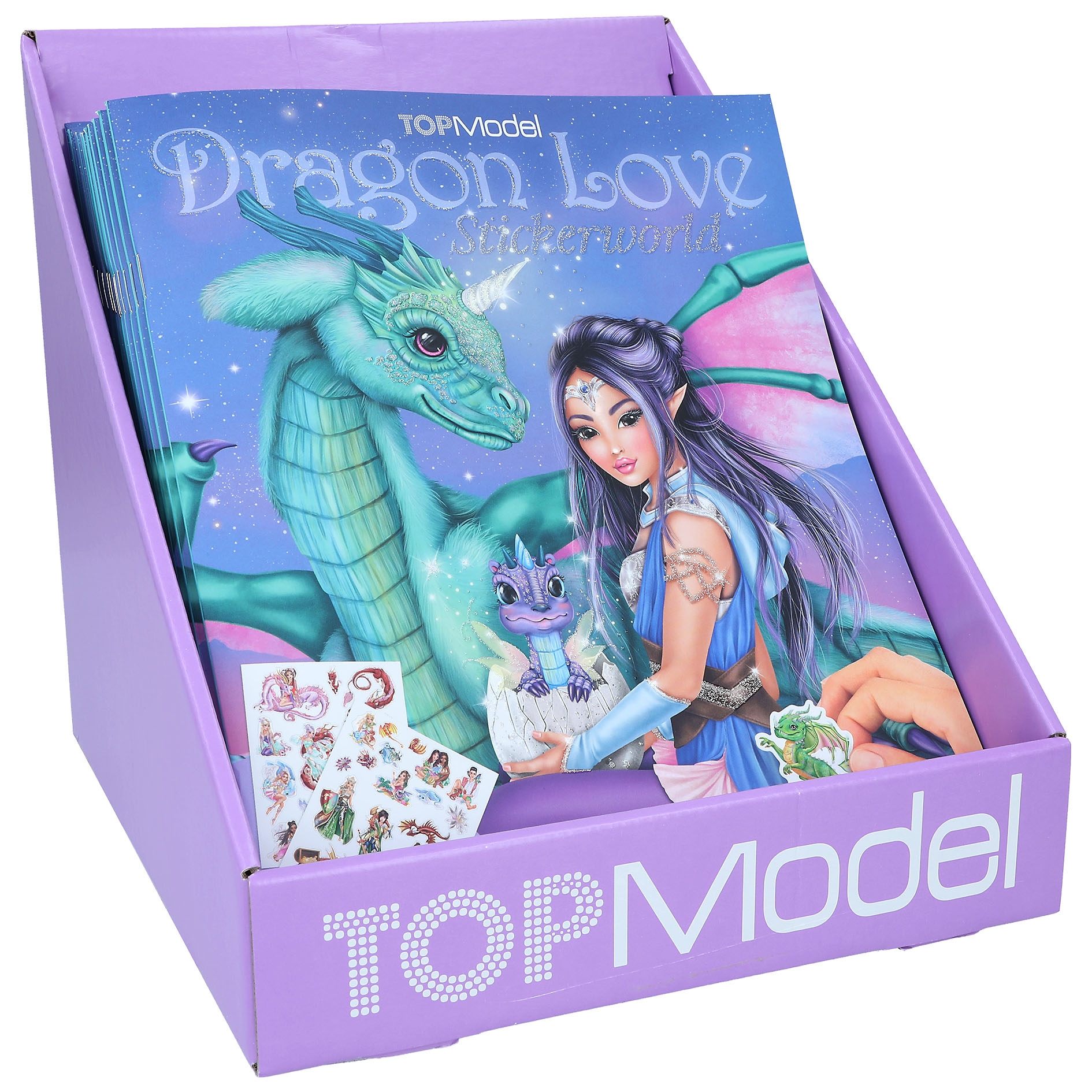 Depesche - TOPModel Stickerworld DRAGON LOVE