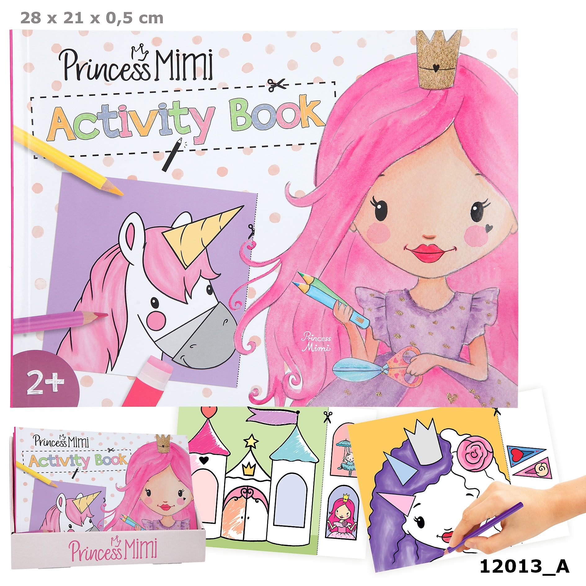 Depesche - Princess Mimi Colouring And Craft Book For Little Ones