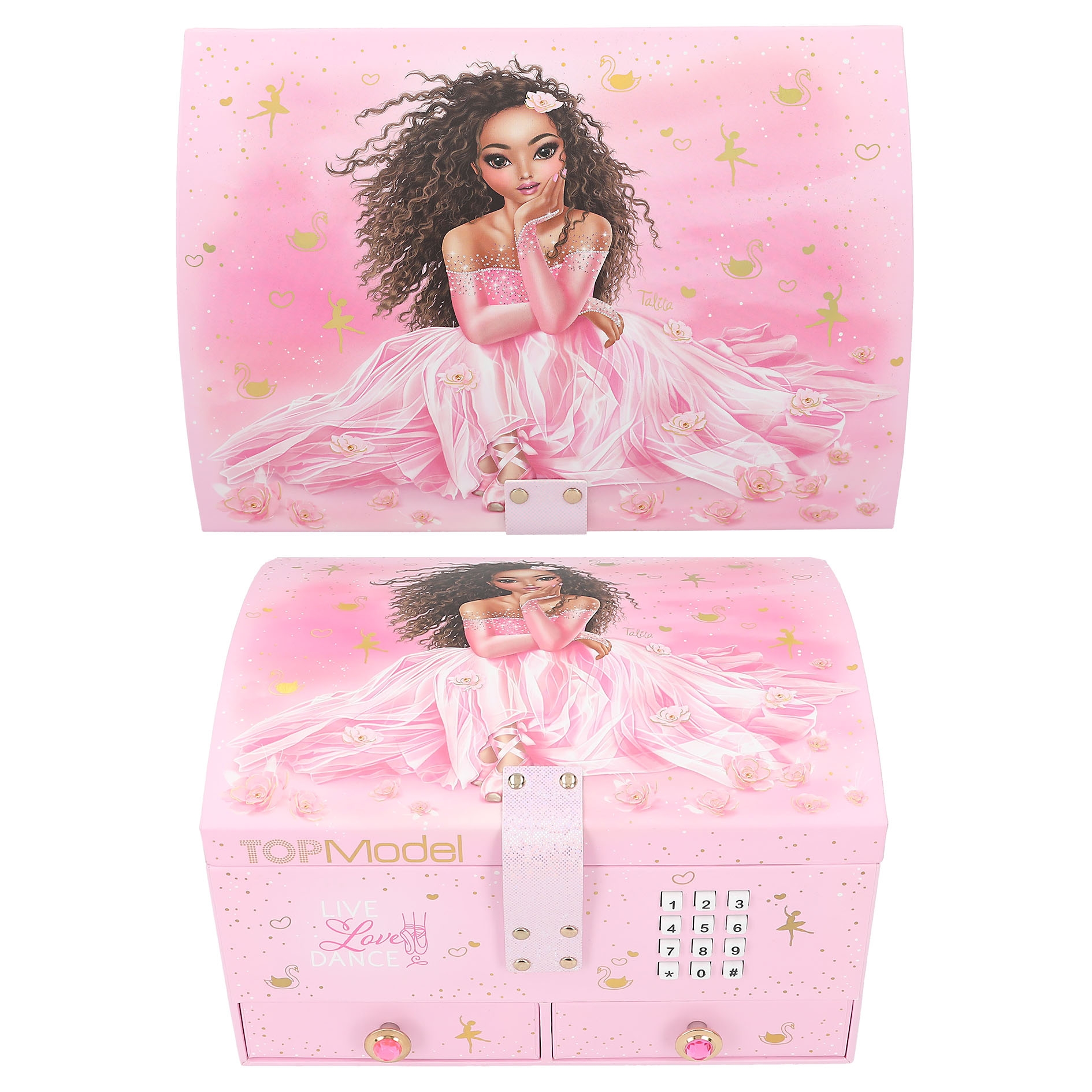 Depesche - TOPModel Jewellery Box With Code And Sound BALLET