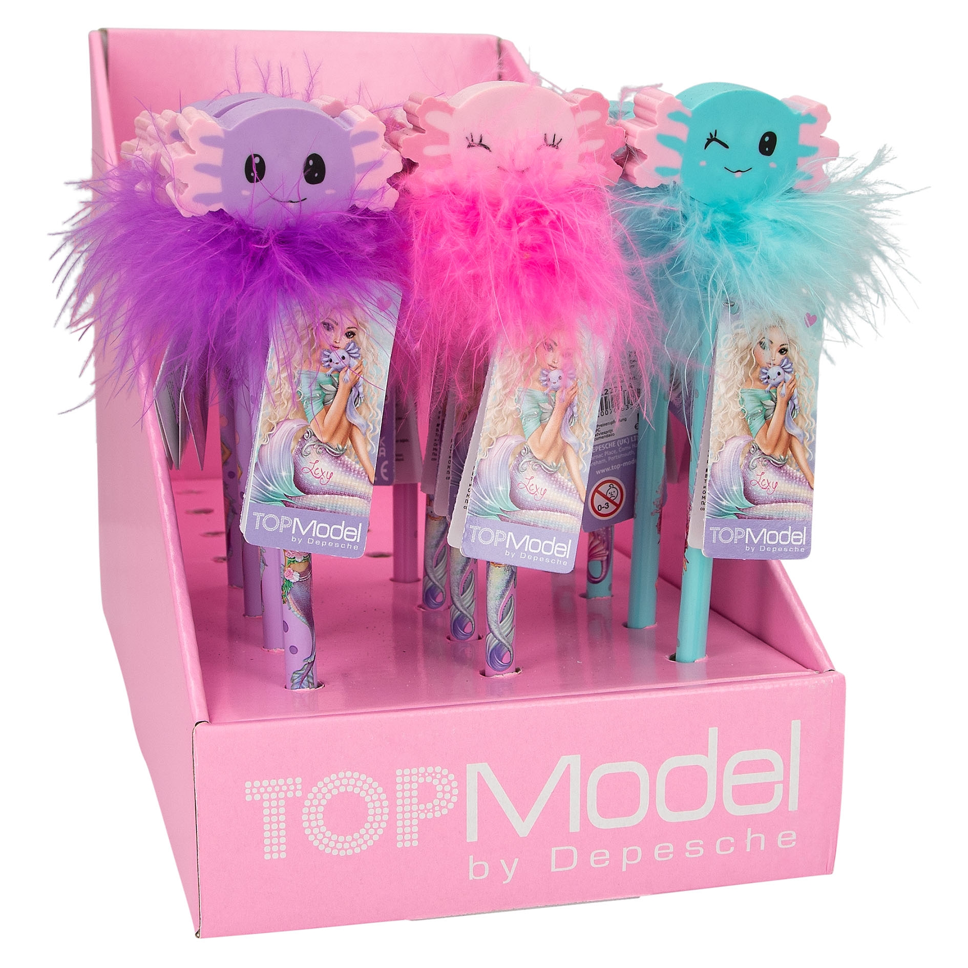 Depesche - TOPModel Pencil With Eraser Topper MERMAID
