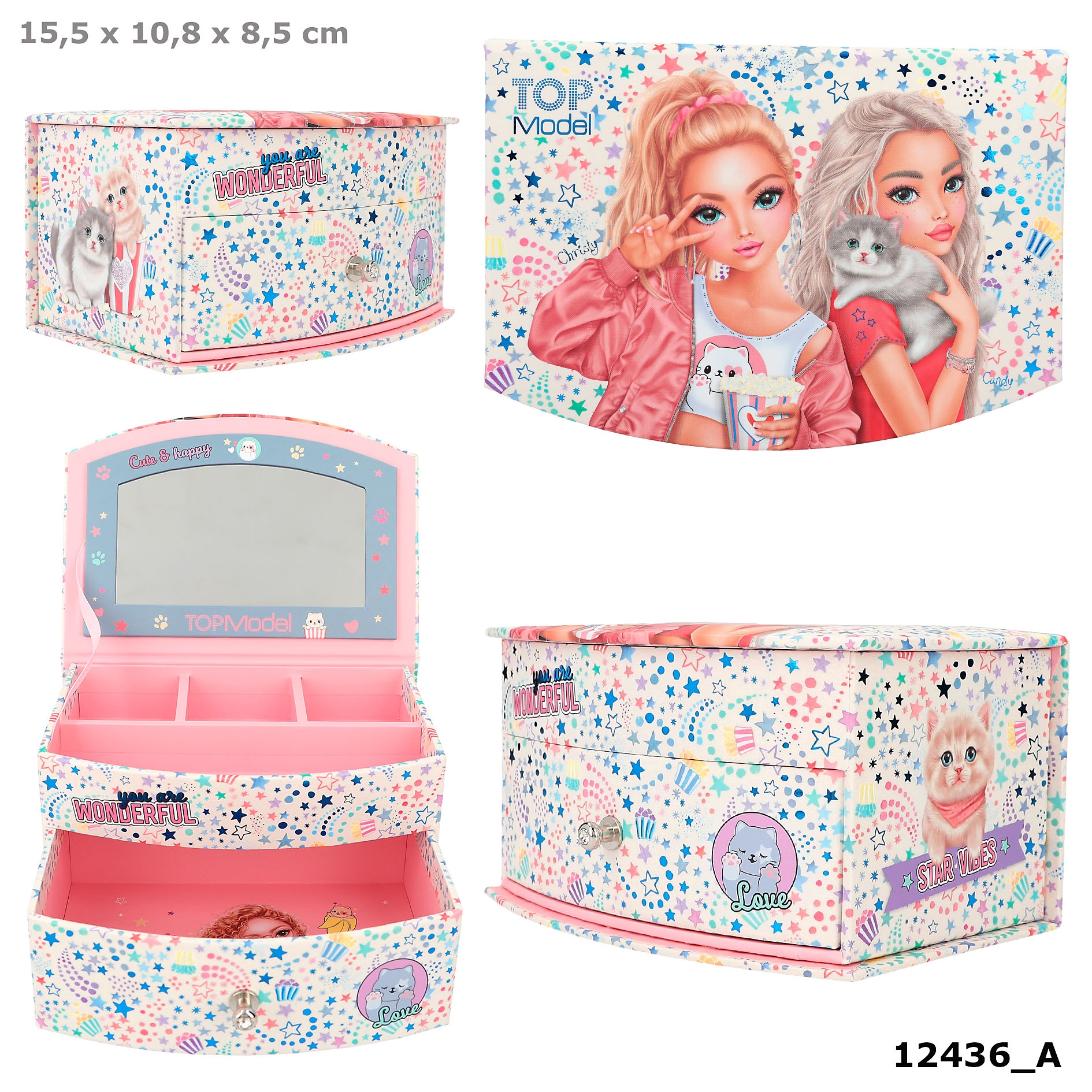 Depesche - TOPModel Jewellery Box Small CUTIE STAR