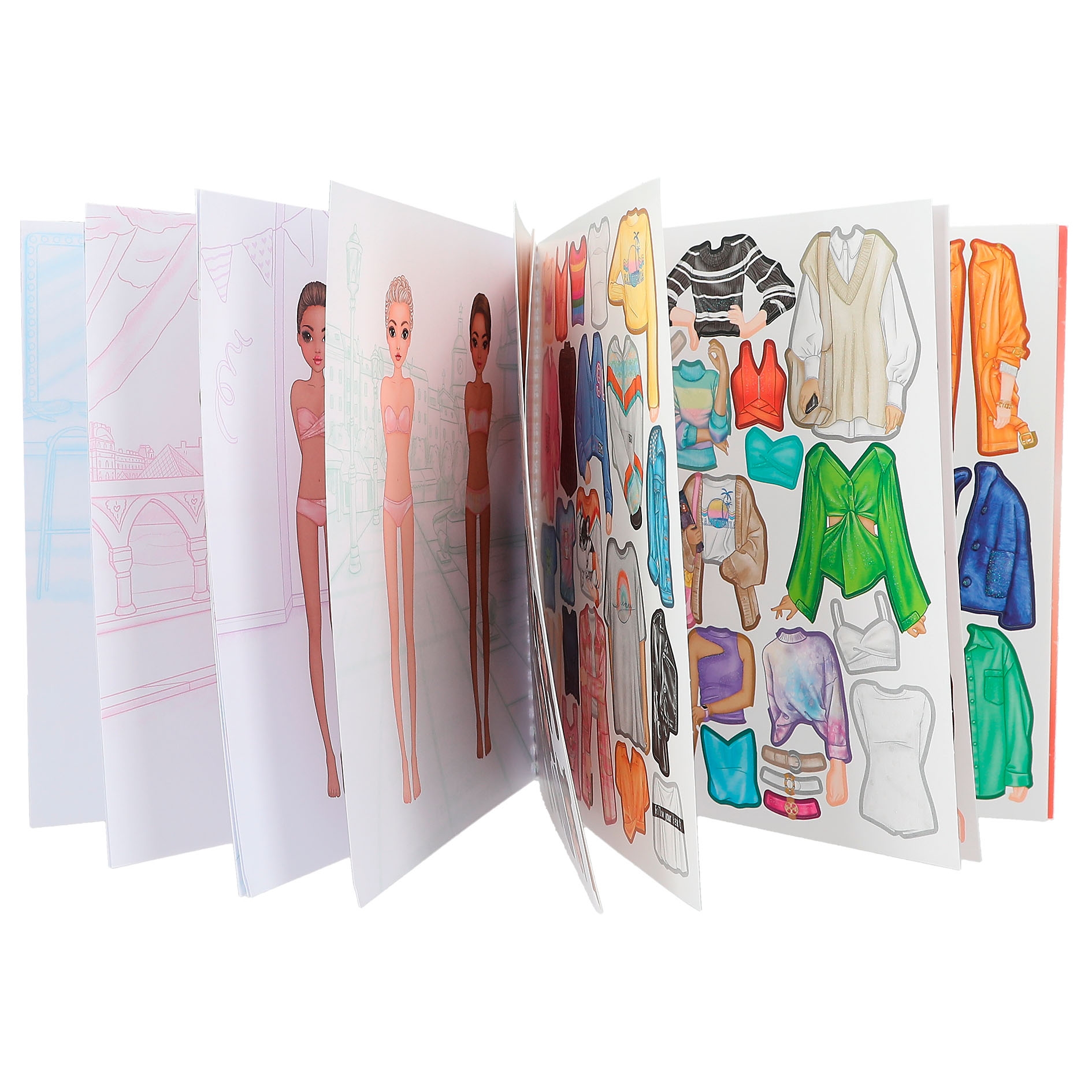Depesche - TOPModel Dress Me Up Stickerbook