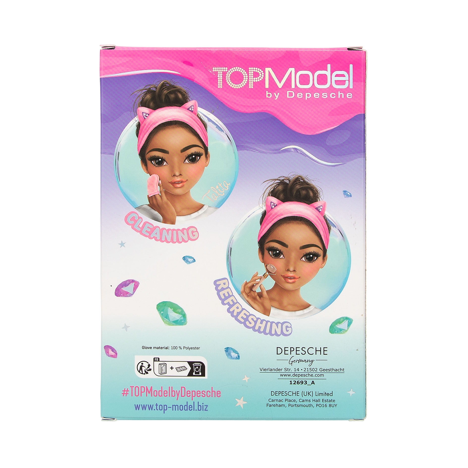 Depesche - TOPModel Face Roller Set BEAUTY and ME